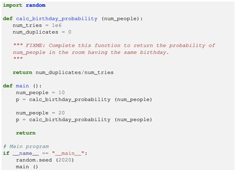 Solved The Birthday Problem Is As Follows Given A Group Of