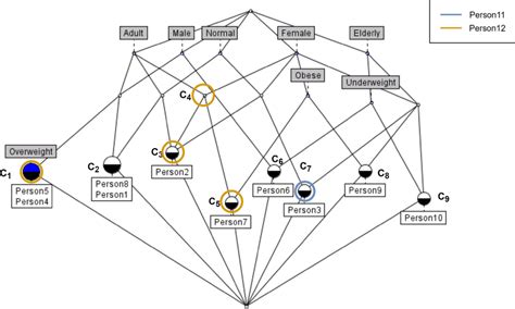 Congruity Computation Example—in The Lattice All Generated Concepts
