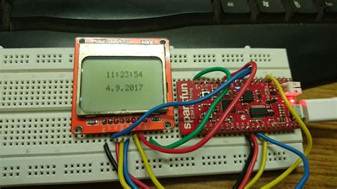 Esp32 5110 Lcd Interfacing And Digital Clock 4 Steps With Pictures Esp32 5110 Lcd Interfacing And Digital Clock 4 Steps With Pictures