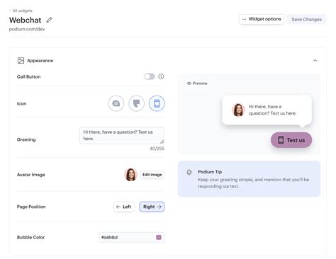Customizing Your Webchat Widget