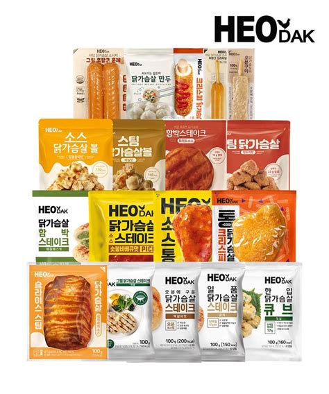 허닭 허닭 닭가슴살 베스트 1111 골라담기