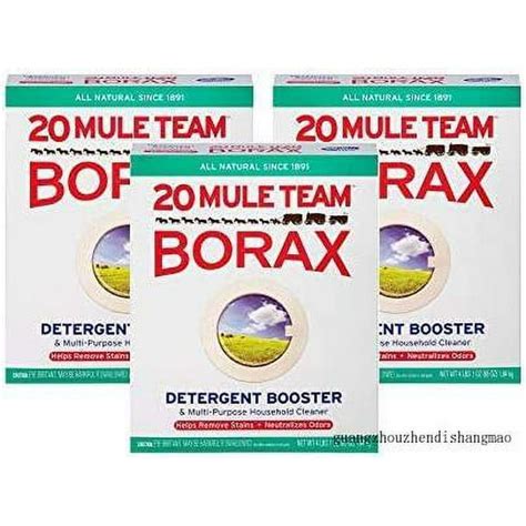 20 Mule Team All Natural Borax Detergent Booster And Multi Purpose