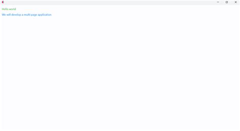 How To Create A Multi Page Application Using Flet Flutter In Python