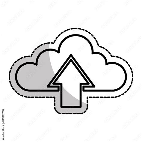 Cloud Computing Isolated Icon Vector Illustration Design Stock Vector Adobe Stock