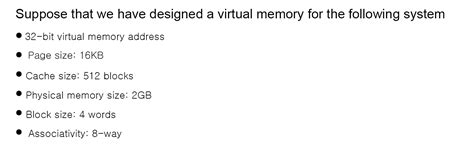 Suppose That We Have Designed A Virtual Memory For