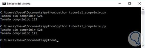Cómo comprimir y descomprimir datos en Python Solvetic
