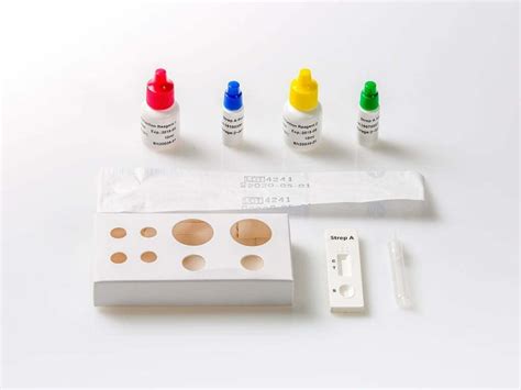 Screen Test Strep A Streptococcus A Rapid Test 20pcs Δίγκας Γ Ιατρικά