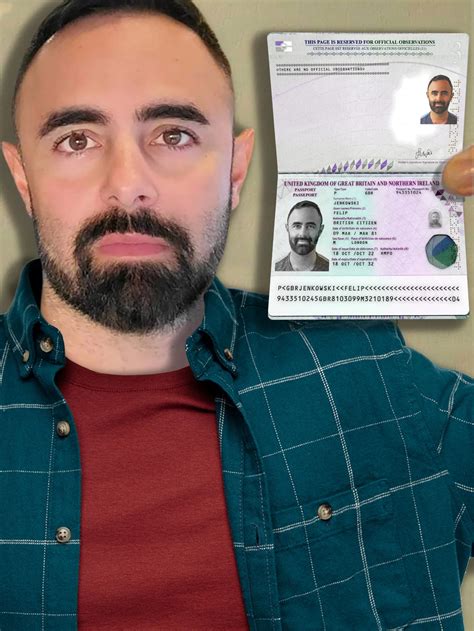 Uk Passport New Template 2025