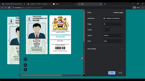 online id card generator project in php scannable id card maker id card news online
