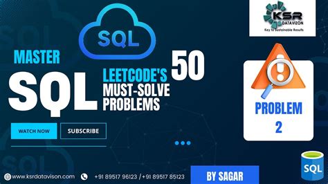 Sql Interview Prep Solve This Tricky Null Problem Leetcode Problem 2 Youtube