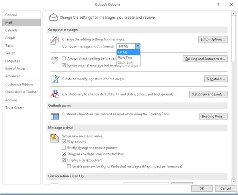 Solved Outlook Displays Messages In Plaintext
