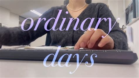 Vlog 30대 직장인의 보통의 하루 Youtube