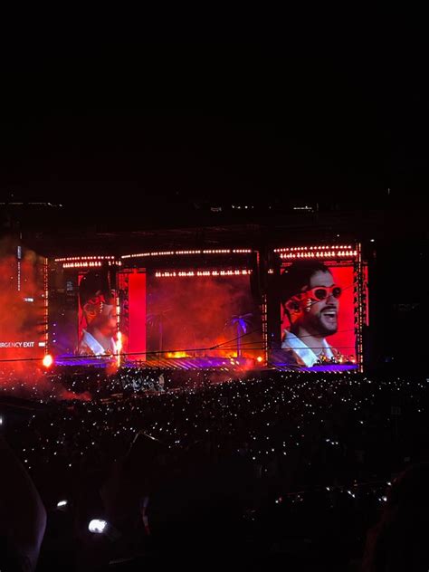 Bad Bunny In 2022 Concert Pov Photo And Video
