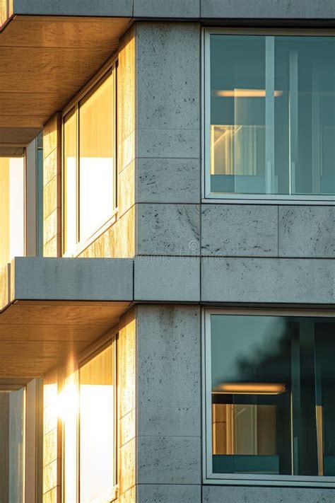 Crisp Angles And Sharp Edges Intersect In A Tranquil Yet Dynamic Composition Stock Photo Image