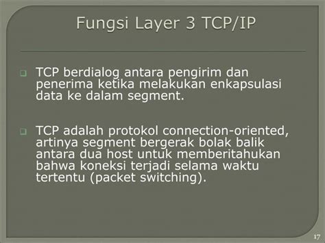 Perbandingan Layer Open System Interconnection OSI Dan TCP IP Transmission Control Protocol