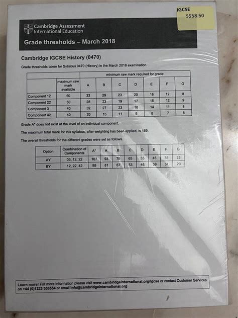 Igcse Past Year Papers Hard Copy Hobbies And Toys Books And Magazines