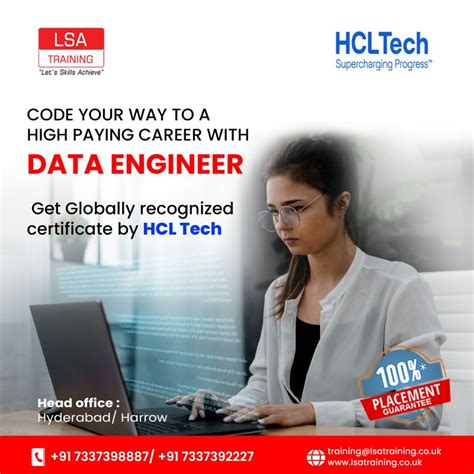 Lsa Training Ltd On Linkedin Data Engineer Advanced