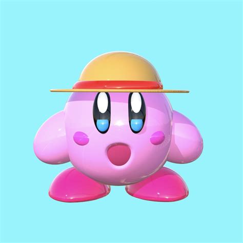 Free 3d File Kirby Luffy・3d Printer Model To Download・cults