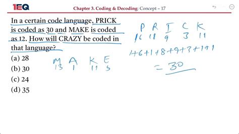 concept 17 coding decoding 1eq ssc reasoning complete rev book