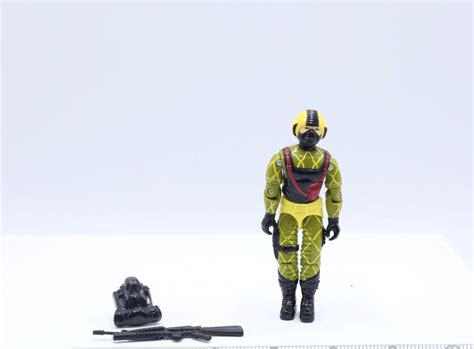 Python Copperhead V2 Complete 34 Cardback 1989 Gi Joe Hasbro Vintage