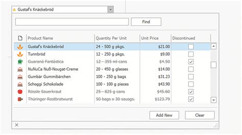 Winforms Lookup Windows Forms Ui For Net Developers Devexpress