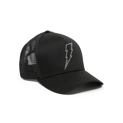 Casquette Trucker Flash John Doe Noir Taille Unique