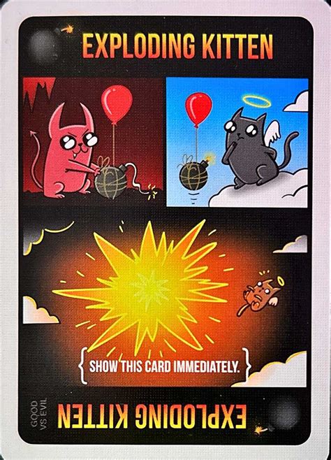Exploding Kitten Card Rules Exploding Kittens Here Be Kittens