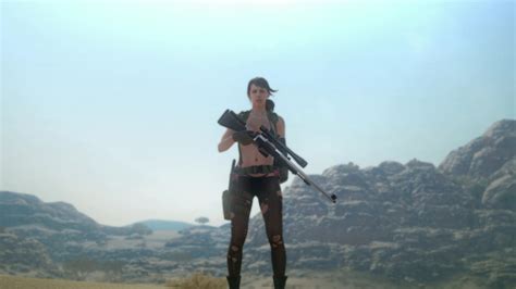 Metal Gear Solid V Quiet Wallpaper