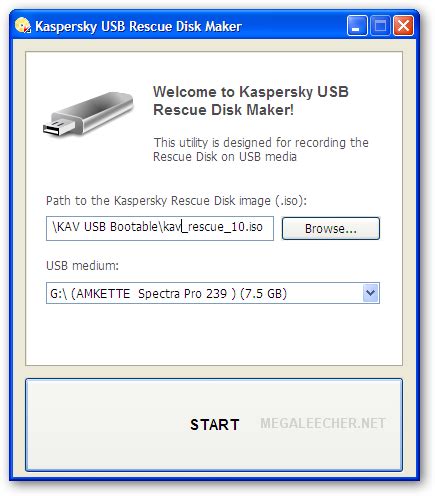 Download Kaspersky USB Rescue Disk Maker To Create Bootable Removable Drive The Official Way