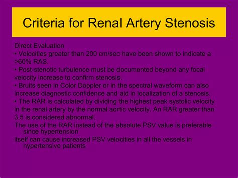 Renal Doppler Ultrasound Ppt