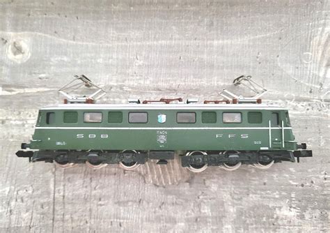 Minitrix Spur N Ae 6 6 Sbb Lok Frisch Revidiert In Ers Ovp Gebraucht