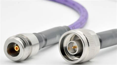 N Type Test Cable Assembly Dc To 18ghz