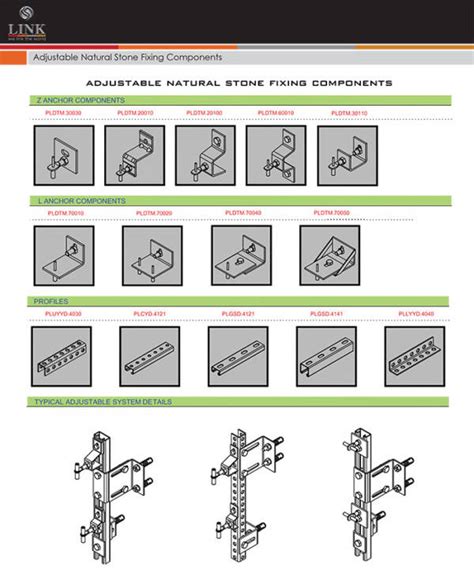 Stone Cladding Bracket Supports Facade Apex Technical Supply
