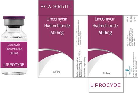 Lincomycin Hydrochloride 600mg At ₹ 270 Piece Lincocin Injection In Surat Id 2853684937373