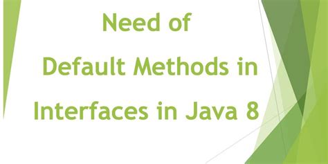 Rohit Singh On Linkedin Default Methods Introduced In Java 8 Allow