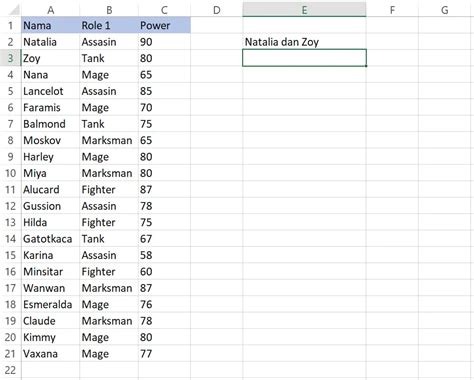Cara Menggunakan Fungsi Concat Excel Tutorial Excel Lengkap