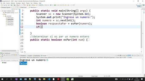 Metodos Return En Java Crear Metodo Para Determinar Si Un Numero Es Par