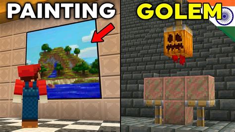 25 Minecraft Build Hacks Hindi Minecraft Hindi Tutorial Youtube