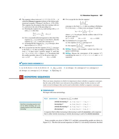 Math Work Ch9 2 Math Work 9 Monotone Sequences 607 47 The Sequence