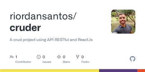 Github Riordansantoscruder A Crud Project Using Api Restful And