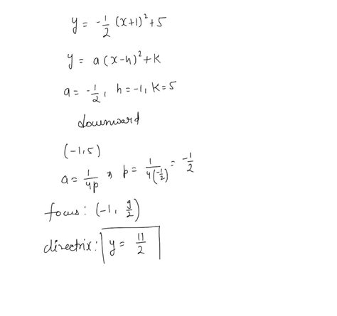 Solved Fit A Second Degree Parabola Left Y A B X C X {2} Right To The Following Data Begin