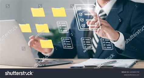 Document Management System Dms Concept Process Stock Photo Shutterstock
