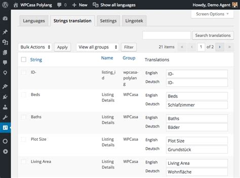 Wpcasa Polylang Wpcasa Documentation