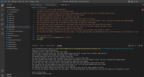 Prasanth Kumar Kakaraparthi On Linkedin Task14 Practice Replace In Python Take A Paragraph