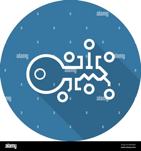 Encryption Key Icon Stock Vector Image And Art Alamy
