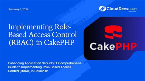 Implementing Role Based Access Control Rbac In Cakephp