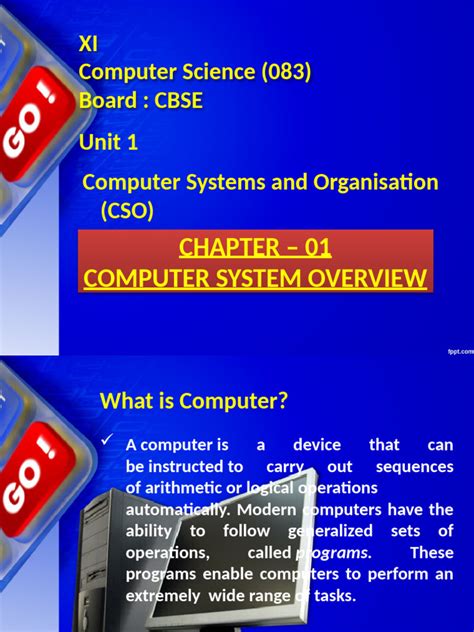 Chapter 1 Computer Fundamentals Xi Pdf Random Access Memory Computer Data Storage