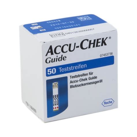 Accu Chek Guide Teststreifen 50 St Pzn 11664909 20 59