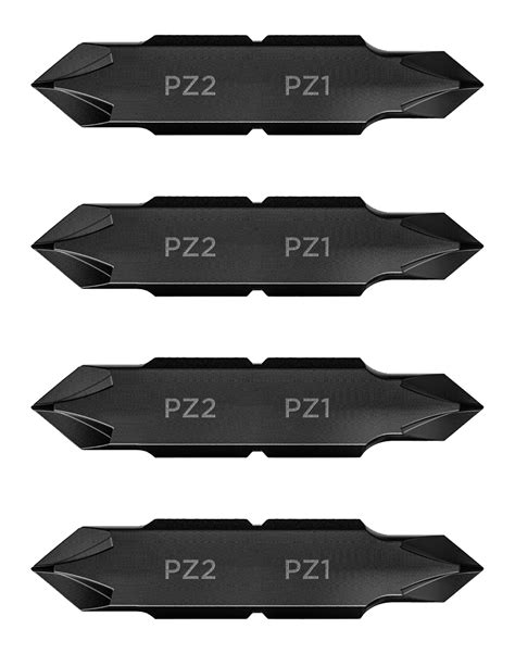 Galvanox Pozi 2 1 Double Sided Screwdriver Replacement Bits For