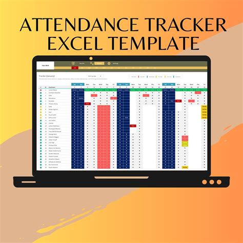 Attendance Tracker Excel Template Employee Tracker Template Attendance Dashboard Excel Attendance Tracker Excel Template Employee Tracker Template Attendance Dashboard Excel